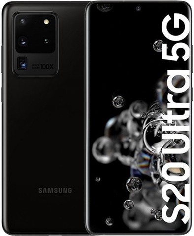 Samsung Galaxy S20 Ultra 5G Dual Sim 128GB Cosmic Black, Unlocked A ...