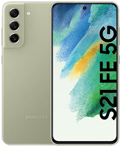 Samsung Galaxy S21 FE 5G Dual Sim (6GB+128GB) Olive, Unlocked B - CeX ...