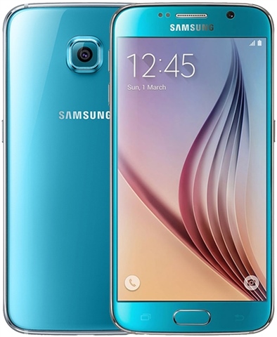 Samsung Galaxy S6 64GB Blue Topaz, O2 A - CeX (UK): - Buy, Sell, Donate