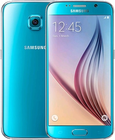 Samsung Galaxy S6 Edge 32GB Blue Topaz, O2 B - CeX (UK): - Buy, Sell ...