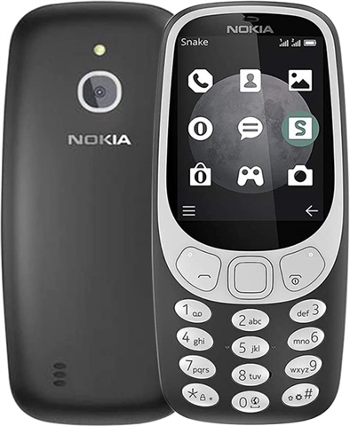 Nokia 3310 (2017) 3G Charcoal, O2 C - CeX (UK): - Buy, Sell, Donate