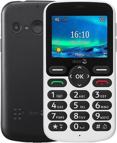Doro 5860 4G White, Unlocked B - CeX (UK): - Buy, Sell, Donate