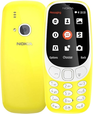 Nokia 3310 (2017) Yellow, Vodafone A - CeX (UK): - Buy, Sell, Donate