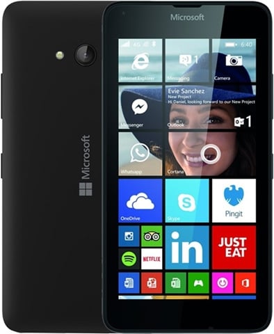 Microsoft Lumia 640 LTE Black, O2 C - CeX (UK): - Buy, Sell, Donate