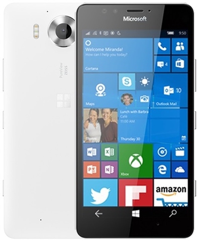 Microsoft Lumia 950 32GB White, O2 A - CeX (UK): - Buy, Sell, Donate