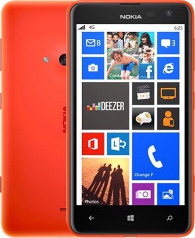 Nokia Lumia 625 8GB Orange, O2 A - CeX (UK): - Buy, Sell, Donate