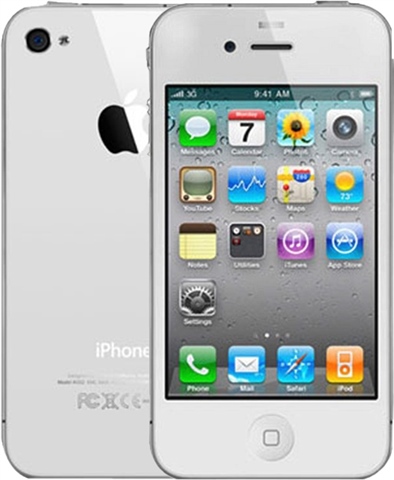 Apple iPhone 4 32GB White, O2 B - CeX (UK): - Buy, Sell, Donate