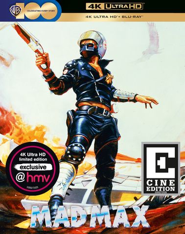 Mad Max (18) 1979 4K UHD+BR Cine Ed. (Key Art+Poster+4x Art Cards ...