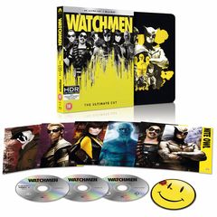 Watchmen: Ultimate Cut (18) 2009 4K UHD+BR Limited Ed. Steelbook 3 Disc ...