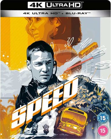 Speed (15) 1994 Zavvi Exclusive 4K UHD + BR Limited Ed. Steelbook - CeX ...