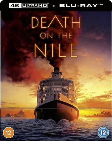 Death On The Nile (12) 2022 4K UHD+BR - Limited Ed. Steelbook - CeX (UK ...