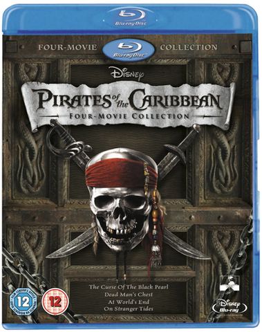 Pirates of the Caribbean: Four Movie Collection (12) 5 Disc - CeX (UK ...