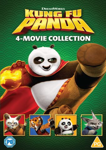 Kung Fu Panda: 4 Movie Collection (PG) 4 Disc - CeX (UK): - Buy, Sell ...
